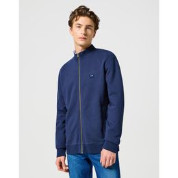 Wrangler Herren Sweatjacke &raquo;FUNNEL NECK ZIP&laquo; mit Rei&szlig;verschluss blau XXL