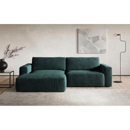 COTTA Ecksofa &raquo;Lasso L-Form, XL-Sofa&laquo; gr&uuml;n 88% Polyester, 12% Polyamid