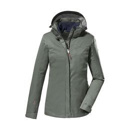 Killtec Damen Outdoorjacke &raquo;KOS 133 WMN JCKT&laquo; Wasser- und winddichte Damenjacke mit abnehmbarer Kapuze 44