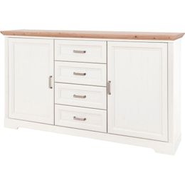 Schlafkontor Kombikommode &raquo;Jasmin II&laquo; im Landhausstil braun MDF, Spanplatte
