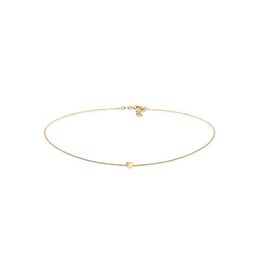 Elli Damen Collier &raquo;Choker Herz Liebe 925 Silber&laquo; gold