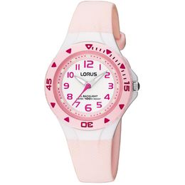 Lorus Damen Lorus Quarzuhr Armbanduhr, Kinderuhr, Geschenkidee, Geburtstag, Schulanfang rosa