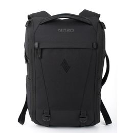 Nitro Damen Nitro Freizeitrucksack &raquo;Remote&laquo; f&uuml;r Dronen, Freizeitrucksack, Alltagsrucksack, Rucksack f&uuml;r Arbeit schwarz
