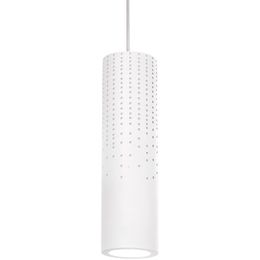 Paco Home Pendelleuchte &raquo;BAROLL&laquo; GU10 LED, GU10, Lampe F&uuml;r Wohnzimmer Esszimmer K&uuml;che, H&ouml;henverstellbar wei&szlig;