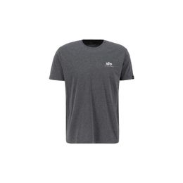 Alpha Industries Damen T-Shirt &raquo;Basic T-Shirt SL&laquo; grau S