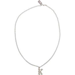 Karl Kani Herren Halsreif &raquo; KK Rhinestone Pendant Cuban Link Chain&laquo;