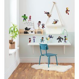 Komar Wandtattoo &raquo;Spidey and Friends - Gr&ouml;&szlig;e 50 x 70 cm&laquo; selbstklebend, Wandsticker, Kinderzimmer bunt Folie