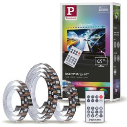 Paulmann LED-Streifen &raquo;USB LED Strip TV-Beleuchtung, Dynamic Rainbow RGB&laquo; 1 Stk.-flammig schwarz