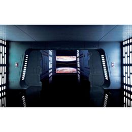 Komar Vliestapete &raquo;Digitaldruck Vlies - Star Wars Death Star Floor - Gr&ouml;&szlig;e 400 x 250 cm&laquo; bedruckt glatt Kinderzimmer bunt Vlies