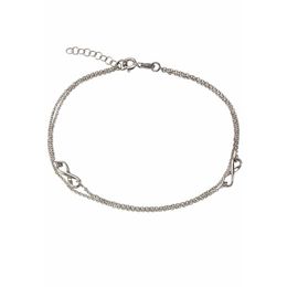 Firetti Fu&szlig;kette &raquo;Schmuck Geschenk Silber 925 K&ouml;rperschmuck Ankerkette&laquo; silber Fu&szlig;kette