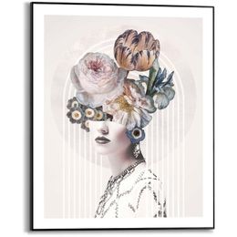 Reinders Poster &raquo;Frau in Graphic&laquo; beige MDF