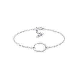 Elli Damen Armband &raquo;Kreis Schlicht 925 Silber&laquo; silber