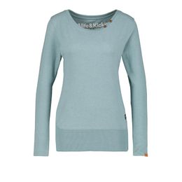 alife and kickin Alife & Kickin Damen Langarmshirt &raquo;Damen ConnyAK A&laquo; blau XS