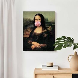 Reinders Deco-Panel &raquo;Mona Lisa Bubblegum&laquo; braun Holzwerkstoff