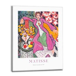 Reinders Poster &raquo;Matisse - Frau im lila Mantel&laquo; bunt MDF