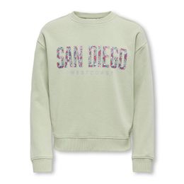 Kids Only Damen KIDS Only Sweatshirt &raquo;KOGRUNA CITY L/S O-NECK BOX CS SWT&laquo; 122/128