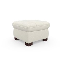 Sit & More sit&more Hocker &raquo;Luxor&laquo; auch erh&auml;ltlich in dem besonders leicht mit Wasser zu reinigen beige Luxus-Microfaser ALTARA NUBUCK (100% Polyester);Soft 