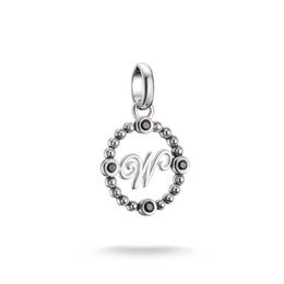 Thomas Sabo Damen Thomas Sabo Charm-Einh&auml;nger &raquo;Thomas Sabo Wednesday W Charm - Connect&laquo; mit Zirkonia (synth.)