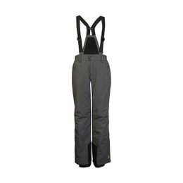 Killtec Jungen Skihose &raquo;KSW 148 BYS SKI PNTS&laquo; Wasserdichte, atmungsaktive Skihose mit verstellbarer Taille grau 152, Normalgr&ouml;&szlig;en