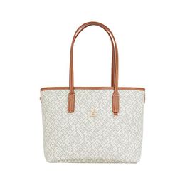 Tommy Hilfiger Damen Tragetasche &raquo;TH MONOPLAY LEATHER MINI TOTE&laquo;, Damen Henkeltasche mit herausnehmbarer Innentasche bunt