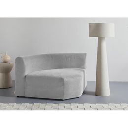 LeGer Home by Lena Gercke Sofa-Eckelement &raquo;LYZA mit gerundeter R&uuml;ckenlehne, Ma&szlig;e B/T/H: 122/104/74 cm&laquo; als Modul oder separat verwendbar, f&uuml;r 