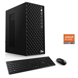 CSL PC &raquo;Mystic V24083&laquo; schwarz Inkl. Maus, Tastatur, 300 MBit/s WLAN-Karte