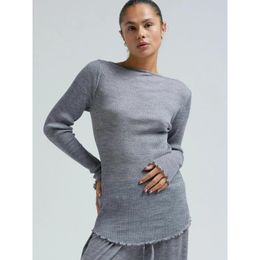 Seamless Basic Damen Kurzarmhemd &raquo; T-shirt Elegante&laquo; onesize