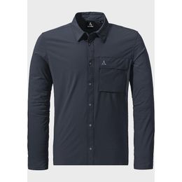 Sch&ouml;ffel Sch&ouml;ffel Herren Outdoorhemd &raquo;Hiking Shirt Style Dunajec MNS&laquo; blau 52, Normalgr&ouml;&szlig;en