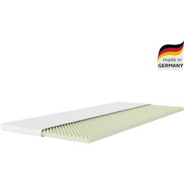OTTO home Topper &raquo;Polly Plus Komfort ECO, ideal f&uuml;r Boxspringmatratzen&laquo; Topper f&uuml;r Matratze 90x200 cm, 140x200 cm und weitere Gr&ouml;&szlig;e geeignet wei&szlig; 