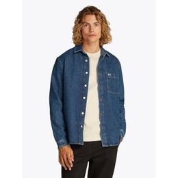 Tommy Jeans Damen Jeanshemd &raquo;REGULAR LS SHIRT BI5031&laquo; blau L, N-Gr