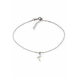 Firetti Fu&szlig;kette &raquo;Schmuck Geschenk Silber 925 K&ouml;rperschmuck Flamingo Venezianerkette&laquo; silber Fu&szlig;kette