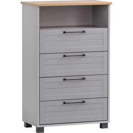 Schildmeyer Garderobenschrank &raquo;Jelda&laquo; Breite 62,4 cm grau FSC -zertifizierter Holzwerkstoff