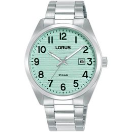 Lorus Herren Lorus Quarzuhr &raquo;Sports&laquo; Armbanduhr, Damenuhr, Herrenuhr, Edelstahlarmband, analog, Tag silber