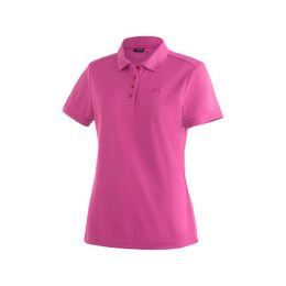 Maier Sports Damen Funktionsshirt &raquo;Ulrike&laquo; Damen Polo, pique Poloshirt, schnelltrocknendes Outdoor-Shirt 34