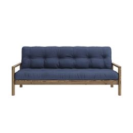 Karup Design Schlafsofa &raquo;KNOB&laquo; mit Futonmatratze, verschiedene Farben, FSC -zertifiziert, Kiefer blau Matratzenmaterialzusammensetzung: Futonmatratze mit 
