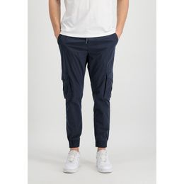 Alpha Industries Herren Jogginghose &raquo;Nylon Cargo Jogger&laquo; blau 3XL, Normalgr&ouml;&szlig;en