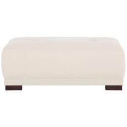 Home Affaire Hocker &raquo;Langeland&laquo; passend zur Serie "Langeland" beige Webstoff (100% Polyester);Filzoptik (100% Polyester);Struktur (100% Polyester)