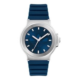 adidas originals Unisex adidas originals Quarzuhr &raquo;EXPRESSION THREE&laquo; Armbanduhr, Herrenuhr, Damenuhr, Silikonarmband, Leuchtzeiger blau
