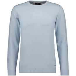 Ragman Herren Ragman Rundhalspullover blau 54