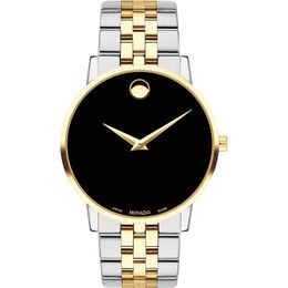 Movado Herren Movado Quarzuhr &raquo;Museum Classic, 0607200&laquo; Armbanduhr, Herrenuhr, Damenuhr, Swiss Made silber