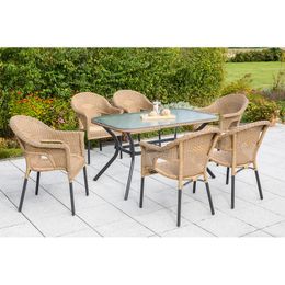 Merxx Garten-Essgruppe &raquo;Ravenna&laquo; beige