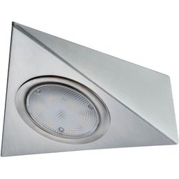 Paulmann Unterschrankleuchte &raquo;M&ouml;bel Aufbauleuchte LED mit N&auml;herungssensor inkl. LED-Modul 3x2,8W&laquo; 1 Stk. Warmwei&szlig; 3er-Set inkl. LED-Modul 3x2,8W silber