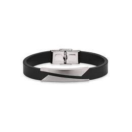 Bruno Banani Herren Armband &raquo;Schmuck Geschenk Lederarmband&laquo; grau