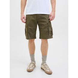 Jack & Jones Jack & Jones Herren Cargoshorts &raquo;JPSTCOLE JJJONNIE CARGO SHORTS&laquo; gr&uuml;n S, N-Gr
