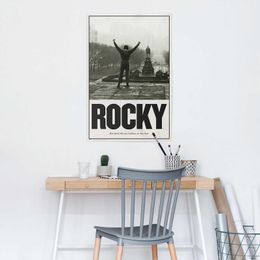 Reinders Poster &raquo;Rocky - Rocky Balboa&laquo; schwarz Holzwerkstoff
