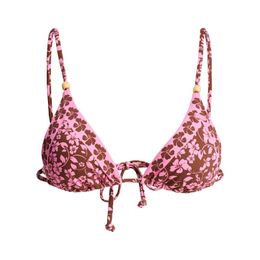 Roxy Damen Triangel-Bikini-Top &raquo;Kerlina Tiki Tri&laquo; L, Cup B