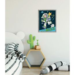 Komar Wandbild &raquo;Disney and Pixar Toy Story Buzz&laquo; Disney Set, 1 Stk. tlg. 30 x 40 cm (Breite x H&ouml;he) - Kinderzimmer, Dekoration bunt Vlies