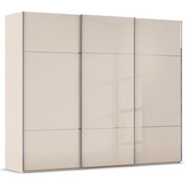 Rauch Schwebet&uuml;renschrank &raquo;Kleiderschrank Schrank Garderobe Schlafzimmerschrank SCALE-TRIO&laquo; edle dreigeteilte Front mit 2 Zierleisten Glasfront MADE 