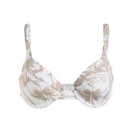 Roxy Damen Triangel-Bikini-Top &raquo;Hibiscus&laquo; grau XS, Cup B