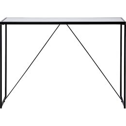 Jahnke &raquo;GLAM CONSOLE&laquo; Breite ca. 111 cm, Beistelltisch schwarz-wei&szlig;